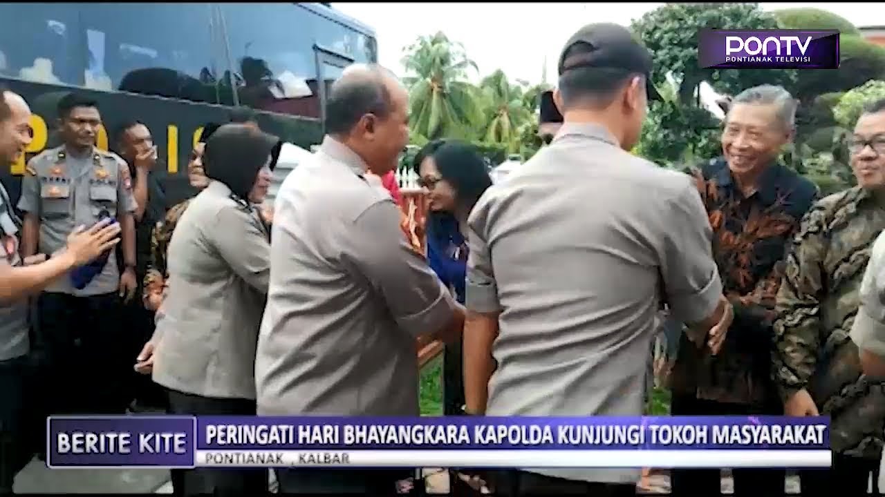 Peringati Hari Bhayangkara Kapolda Kunjungi Tokoh Masyarakat - PONTV Peringati Hari Bhayangkara Kapolda Kunjungi Tokoh Masyarakat - PONTV
