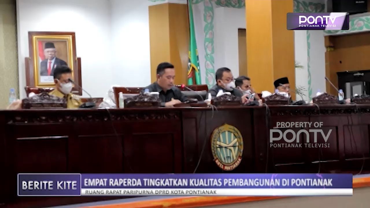 Empat Raperda Tingkatkan Kualitas Pembangunan di Pontianak - PONTV