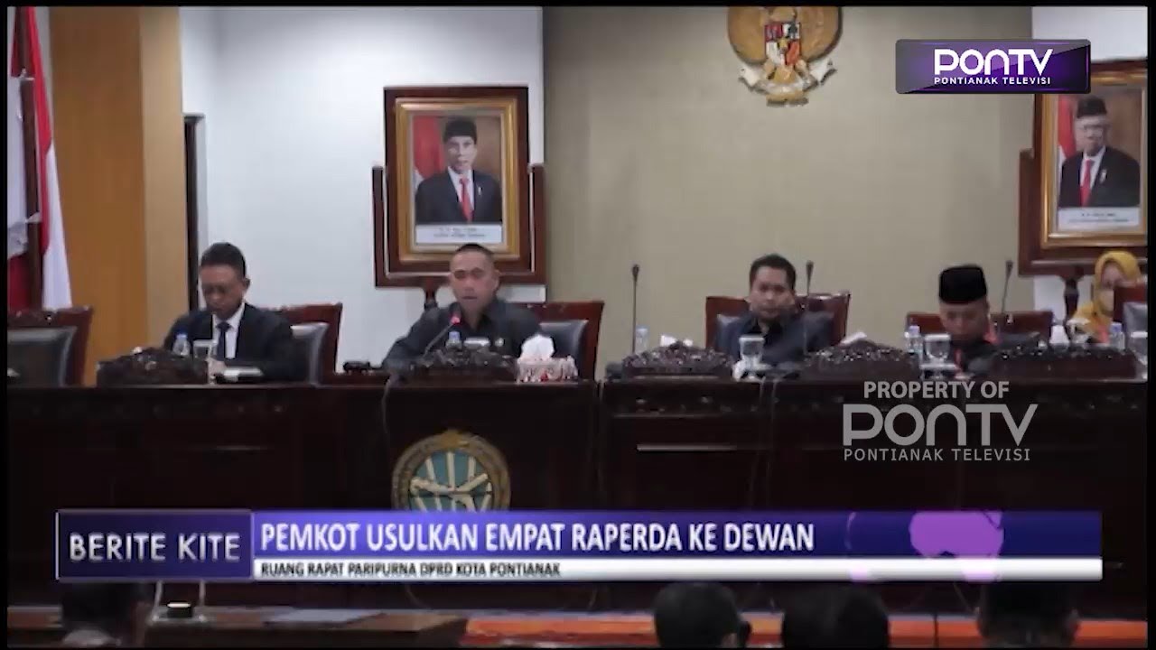Pemkot Usulkan Empat Raperda ke Dewan - PONTV Pemkot Usulkan Empat Raperda ke Dewan - PONTV