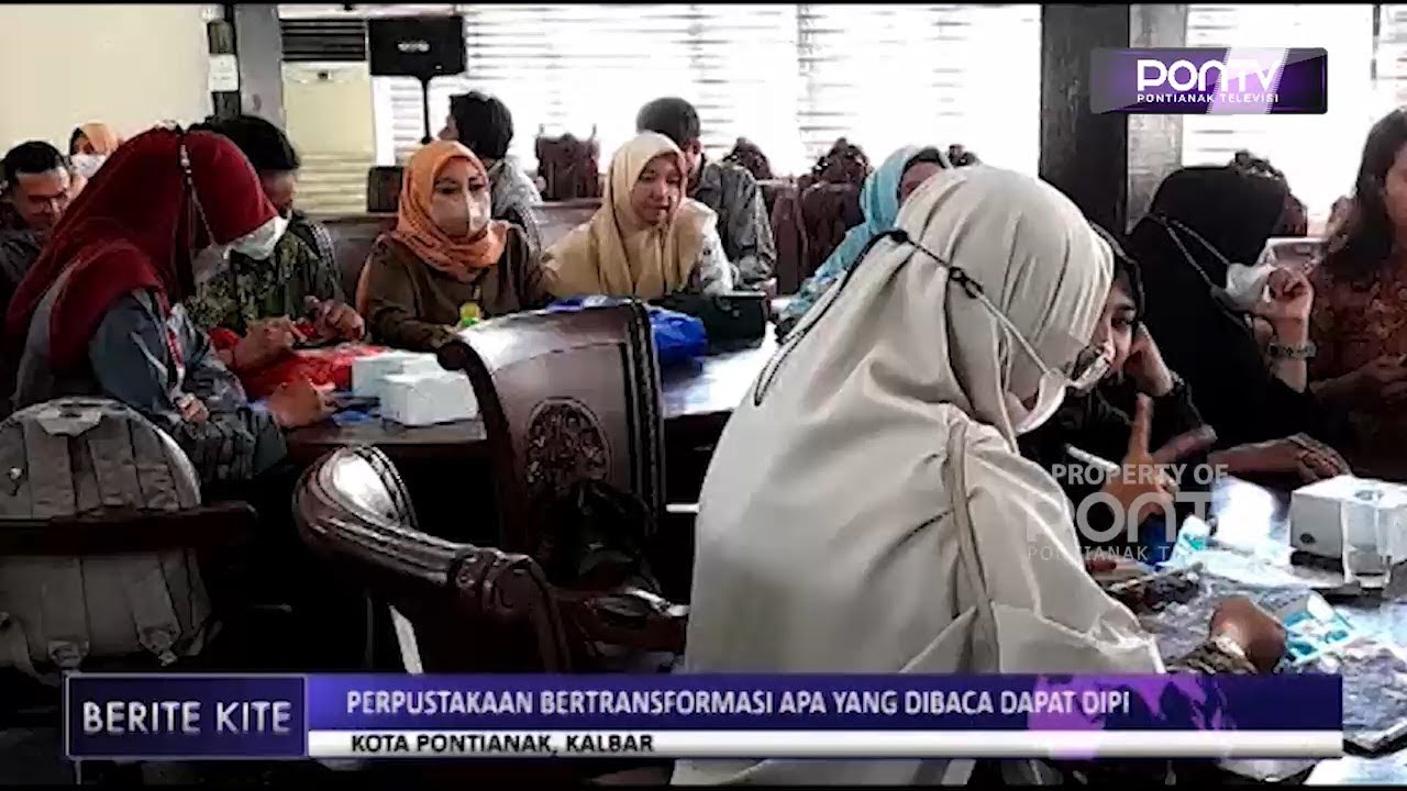 Perkenalkan Perpustakaan Berbasis Inklusi Sosial Kepada Petugas - PONTV