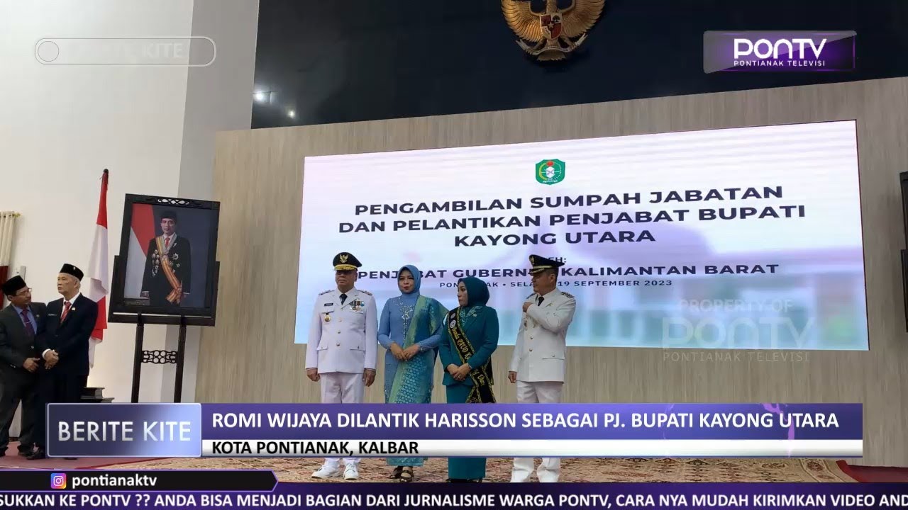 Romi Wijaya Dilantik Harisson Sebagai Pj. Bupati Kayong Utara - PONTV Romi Wijaya Dilantik Harisson Sebagai Pj. Bupati Kayong Utara - PONTV